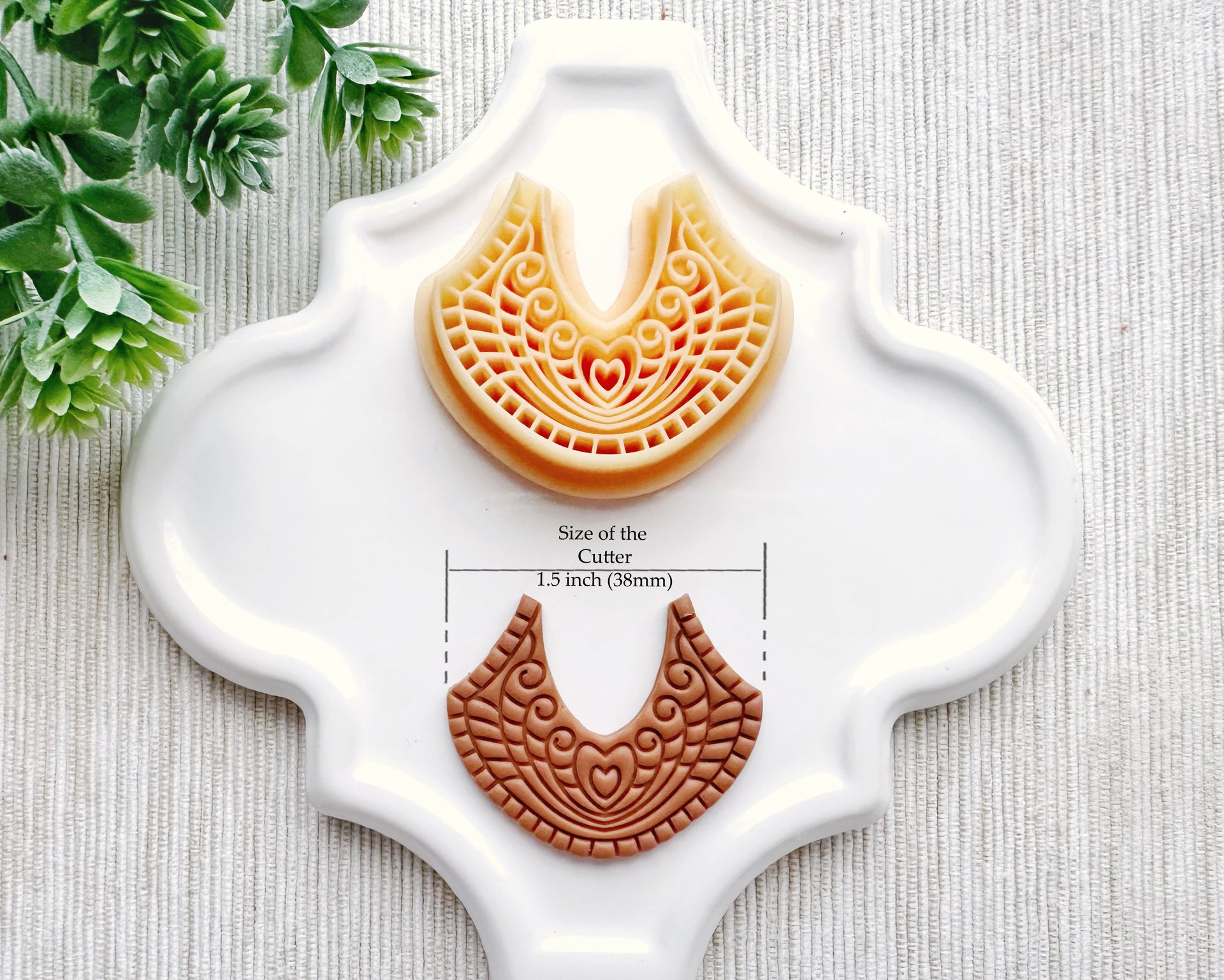 Embossing Ornate Dangle Clay Cutter - June 27th Launch – BabylonCutters