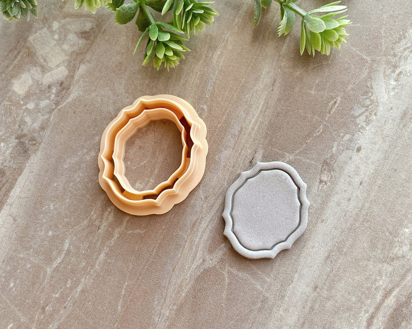 Victorian Frame Simple Border Clay Cutter - Border & Outline Options ...