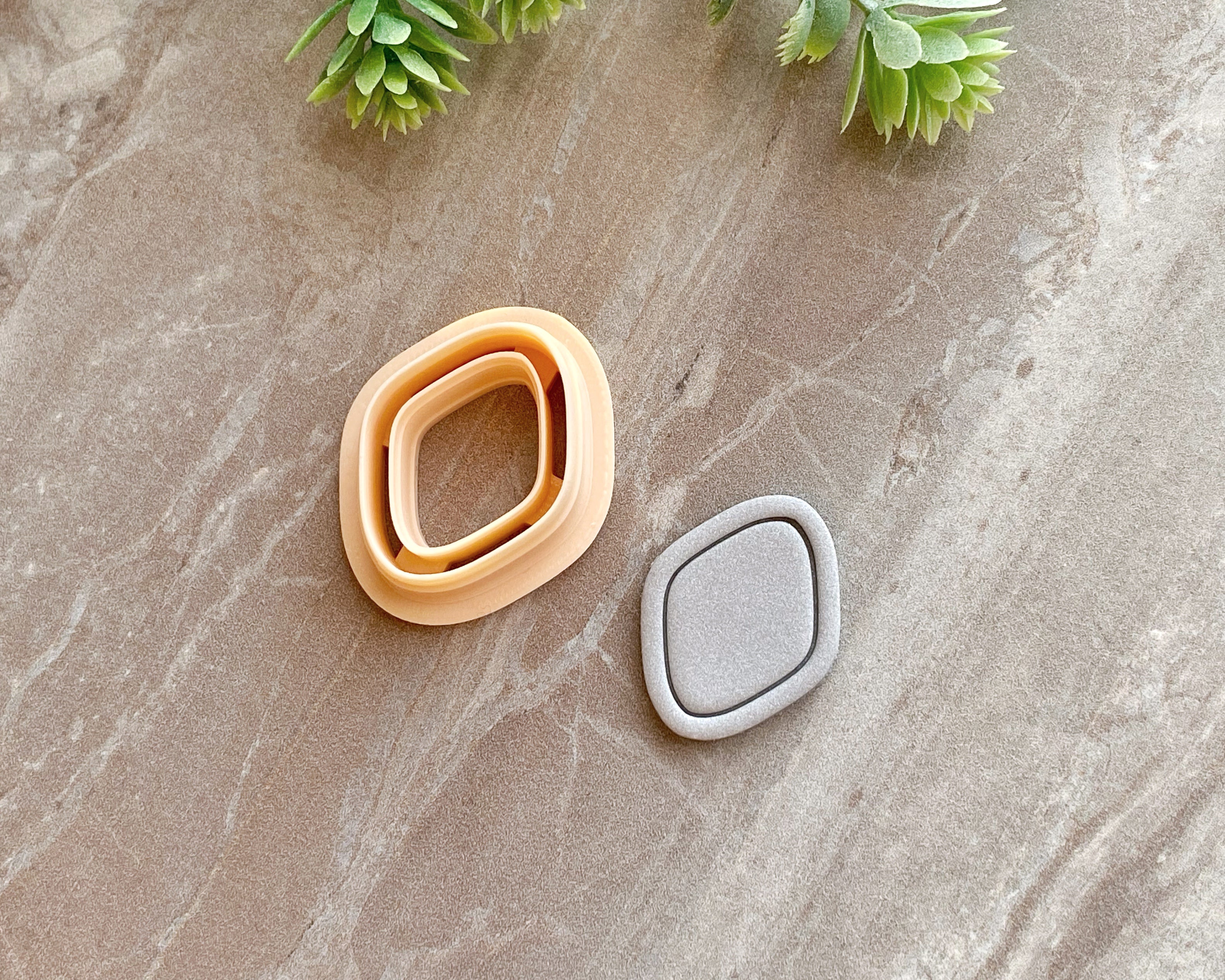 Rhombus Simple Border Clay Cutter - Border & Outline Options ...