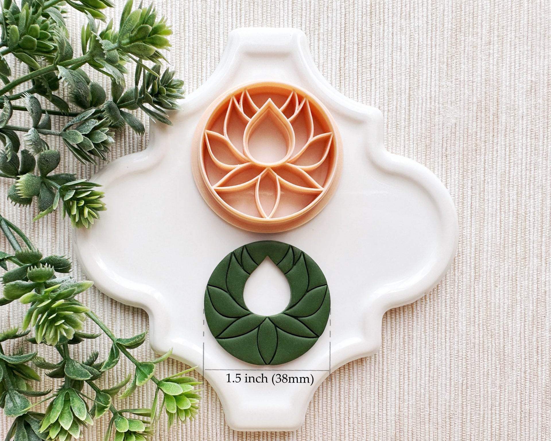 Lotus Flower Donut Spring Clay Cutter - Spring 2023 – BabylonCutters