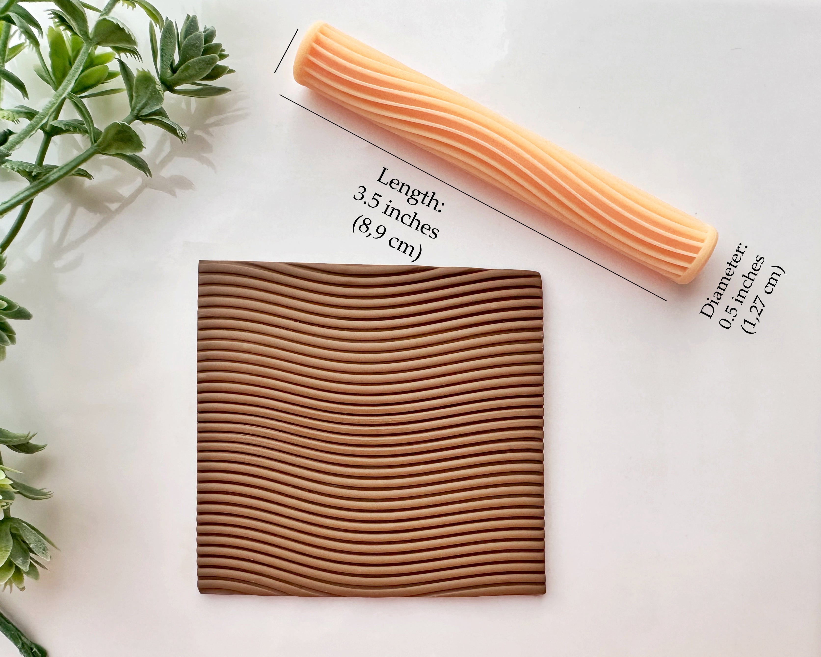 Waves Clay Texture Roller – BabylonCutters