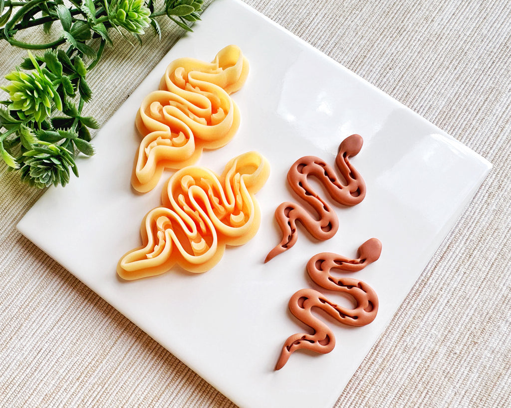 Floral Moon Snake Clay Cutter - Mystical Collection – BabylonCutters