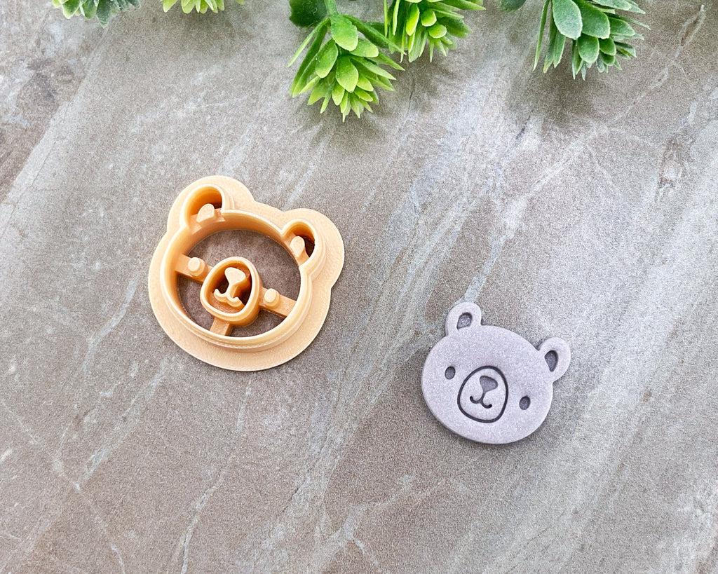Bear Head Clay Cutter - Animal Cutters Collection – BabylonCutters
